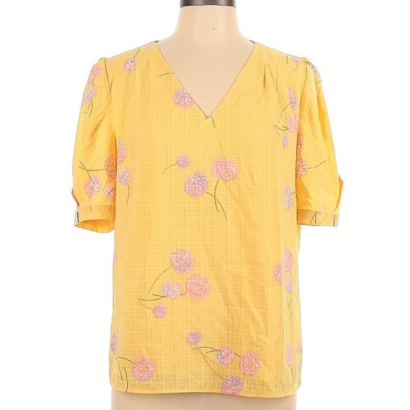 Daniel Rainn | Tops | Daniel Rain Yellow Summer Top Size Large Nwt ...